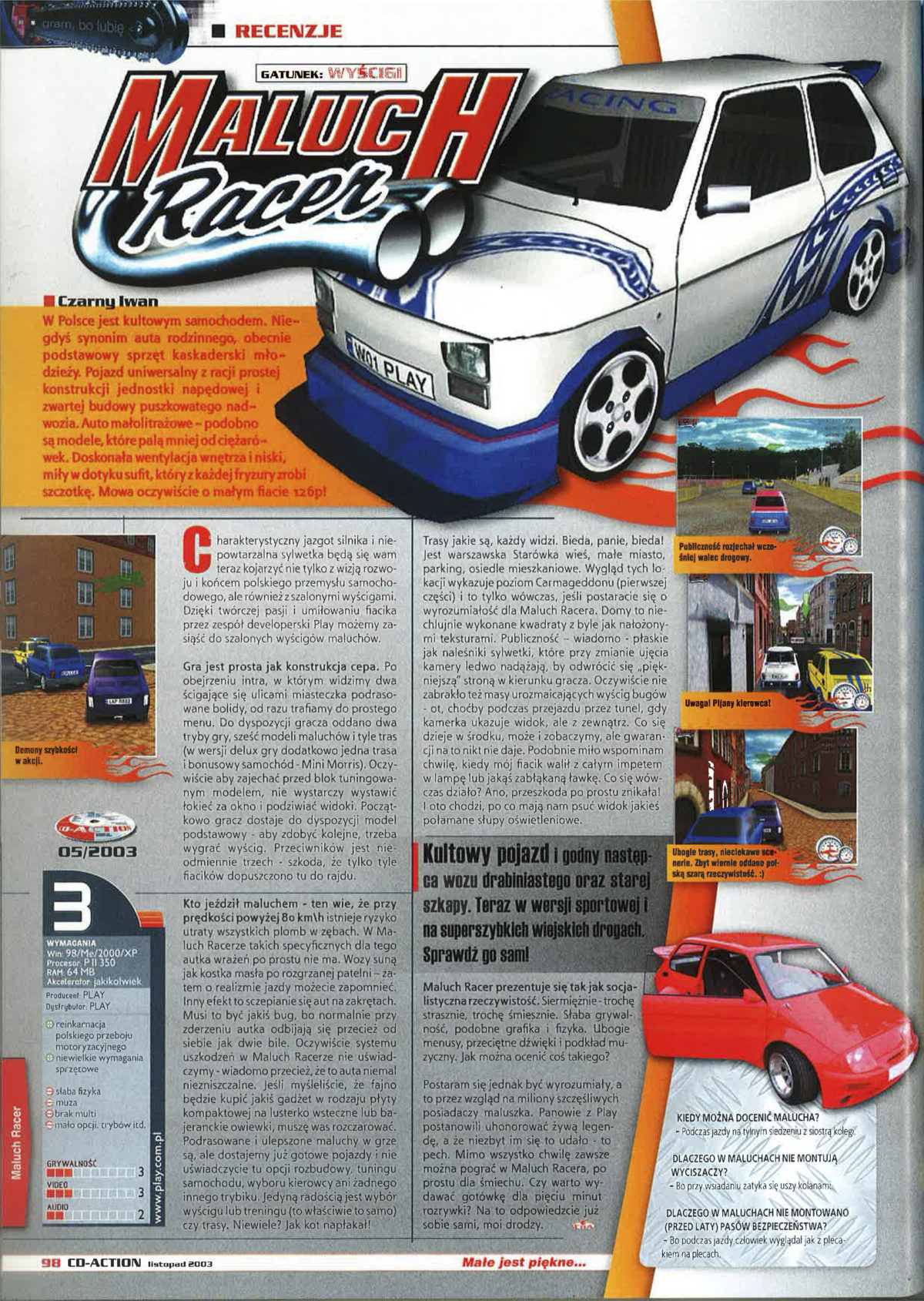 Maluch Racer – RetroStories