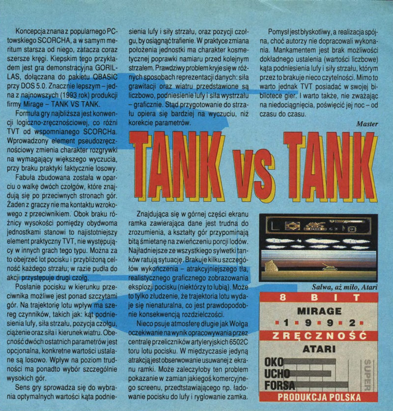 Tank vs Tank – RetroStories